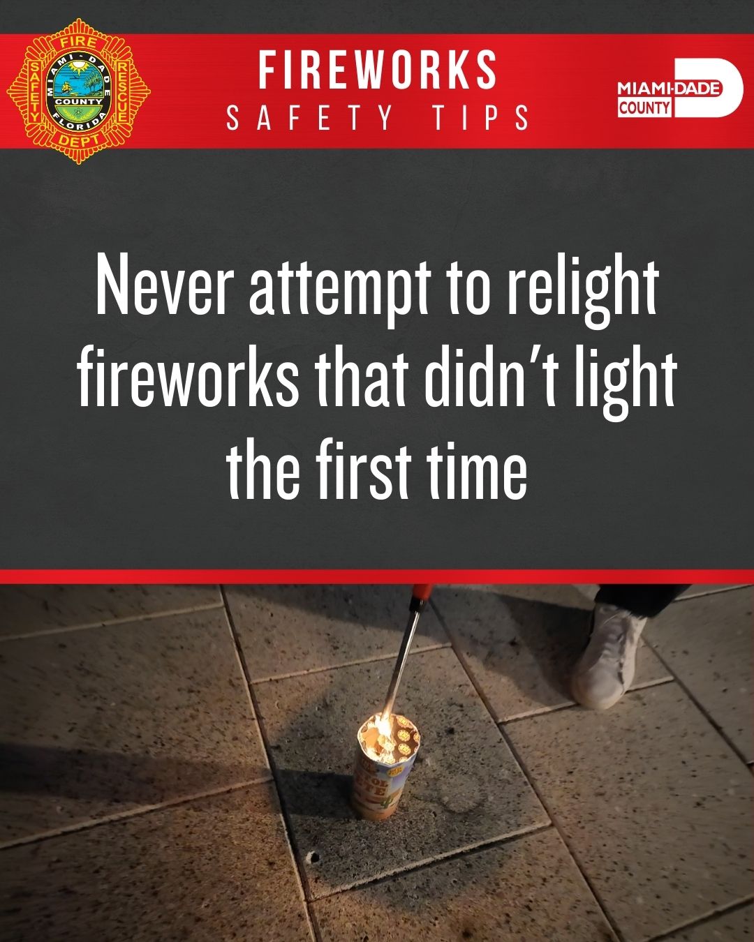Safety Tips: Fireworks
