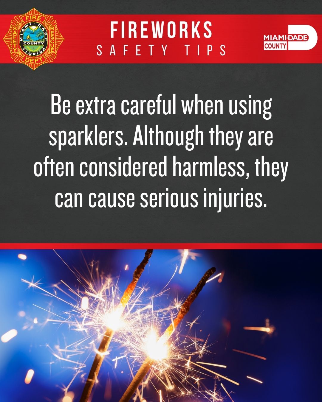 Safety Tips: Fireworks