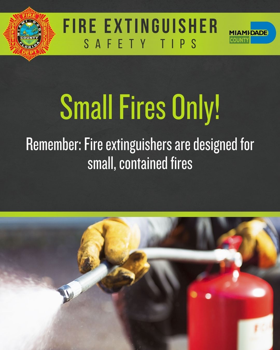 Safety Tips: Fire Extinguishers