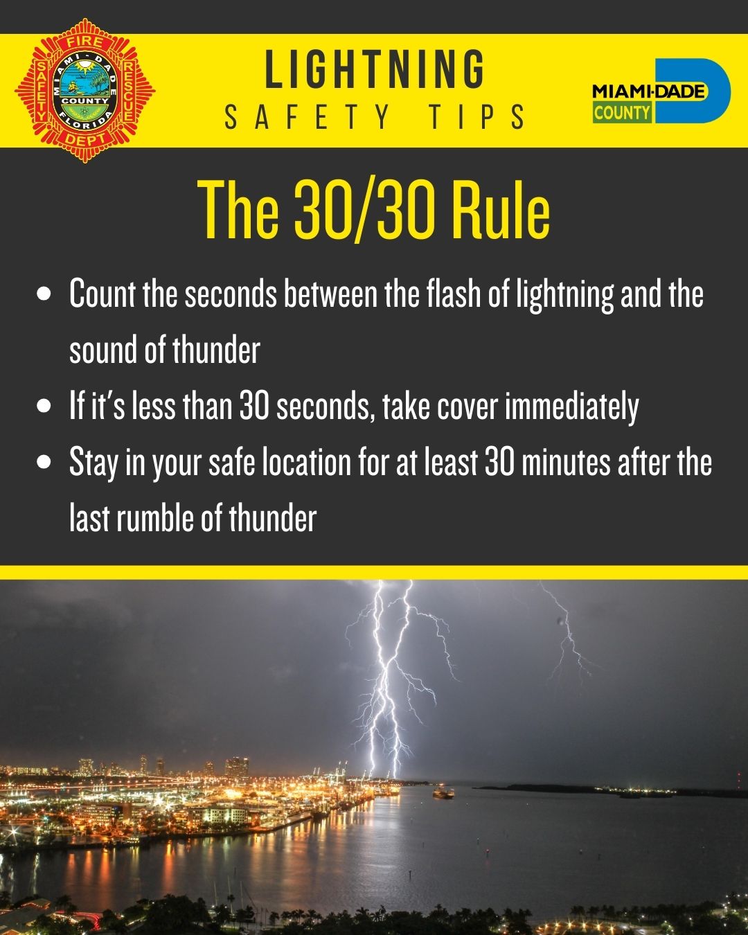 Safety Tips: Lightning