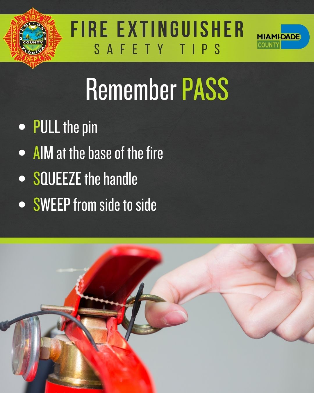 Safety Tips: Fire Extinguishers