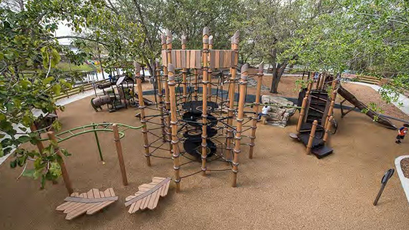 Nature-Based Playgrounds create sustainable outdoor recreation spaces